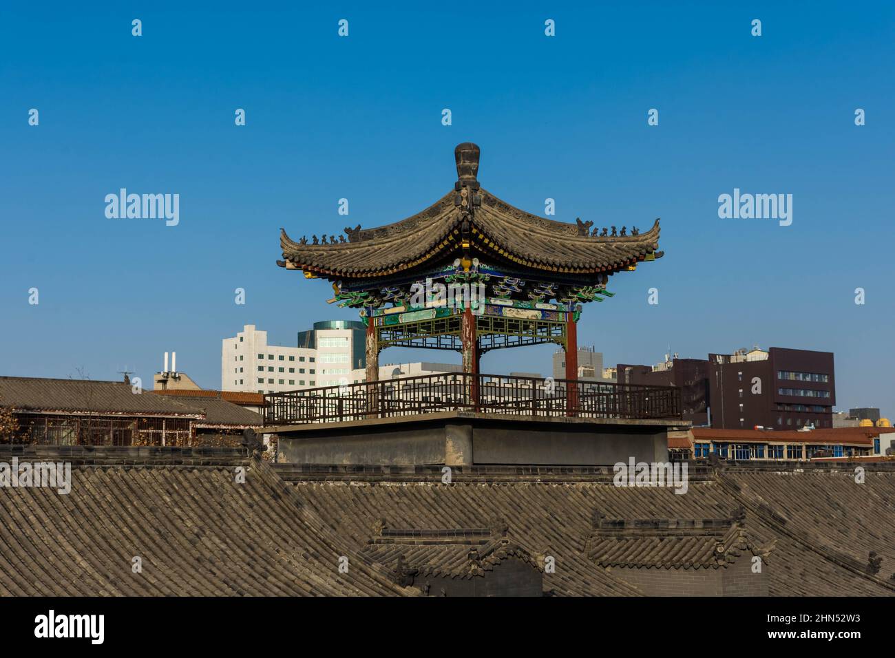 Amazing landmark in the historical city of Xi'An, ancient capital of China Stock Photo - Alamy