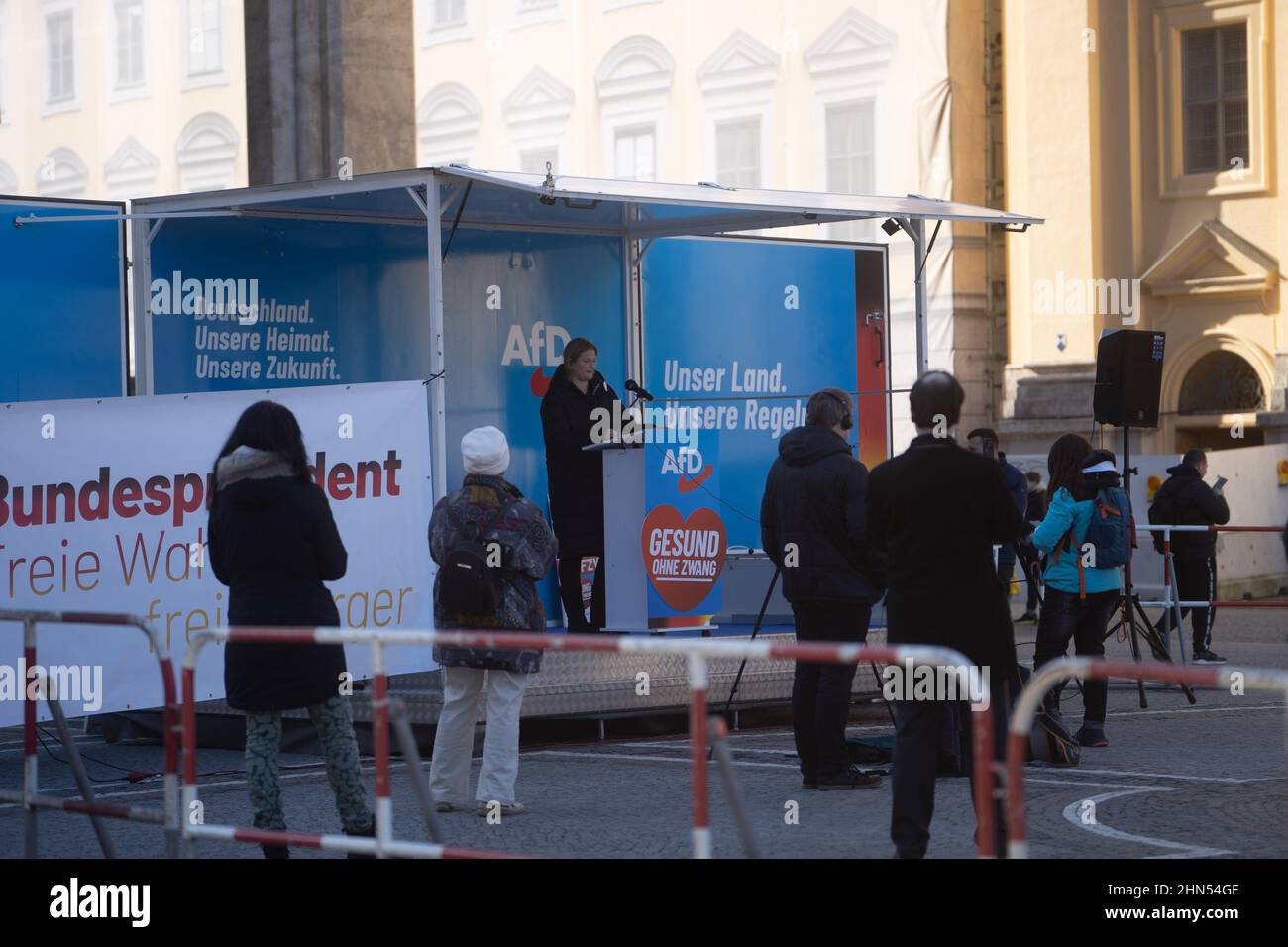 Speaker on Afd stage. On February 13th, about 30 participants gathered ...