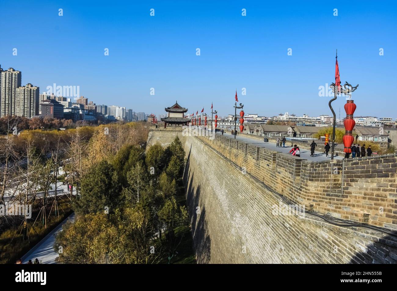 Amazing landmark in the historical city of Xi'An, ancient capital of ...