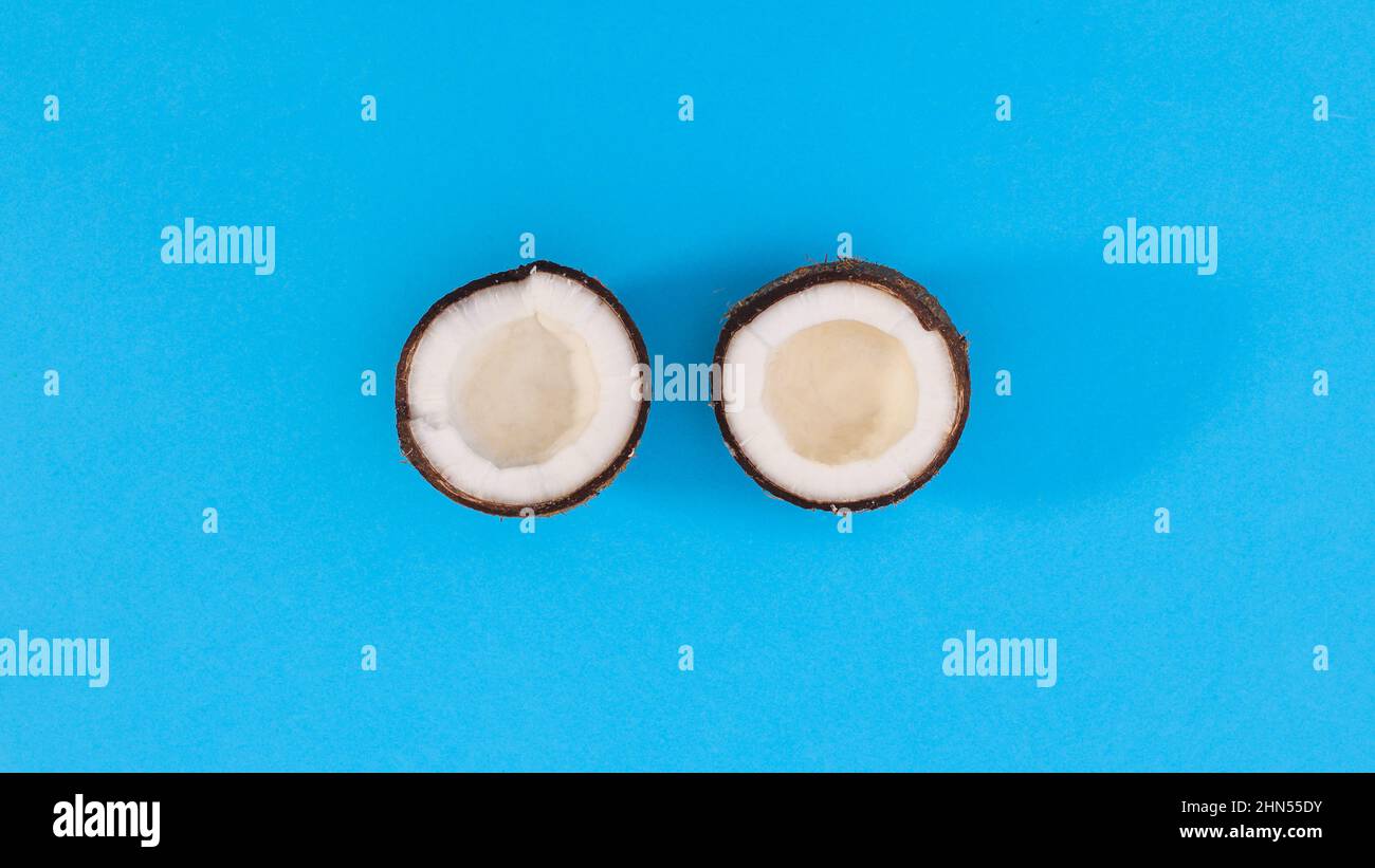 Coconut parts hi-res stock photography and images - Alamy