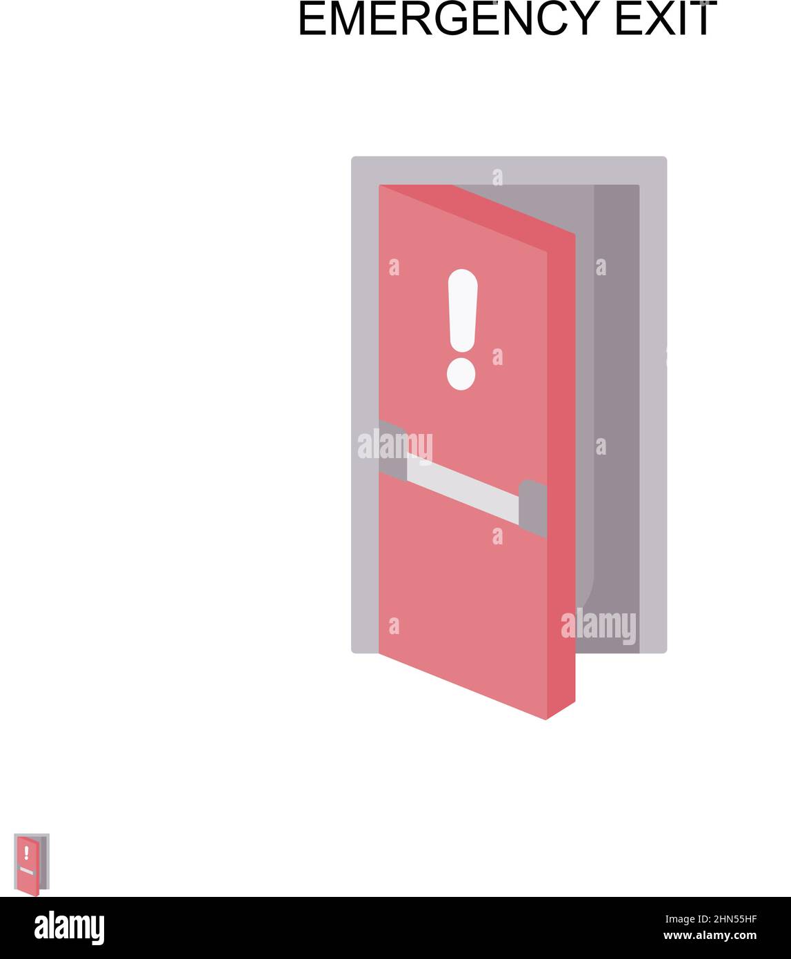 Emergency exit sign fire health safety hi-res stock photography and ...