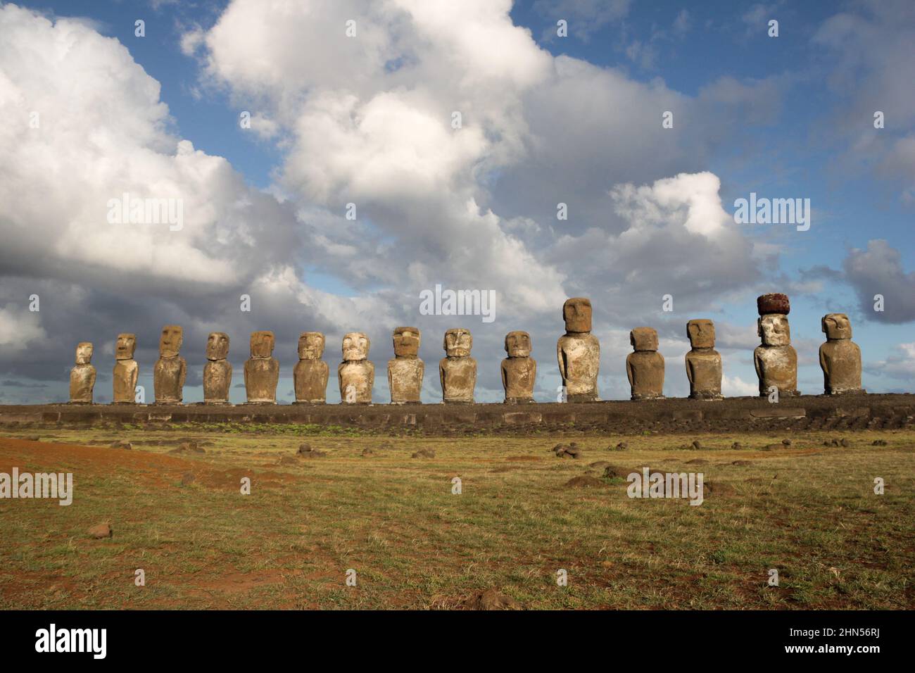 Easter Island Moai Stock Photo - Alamy