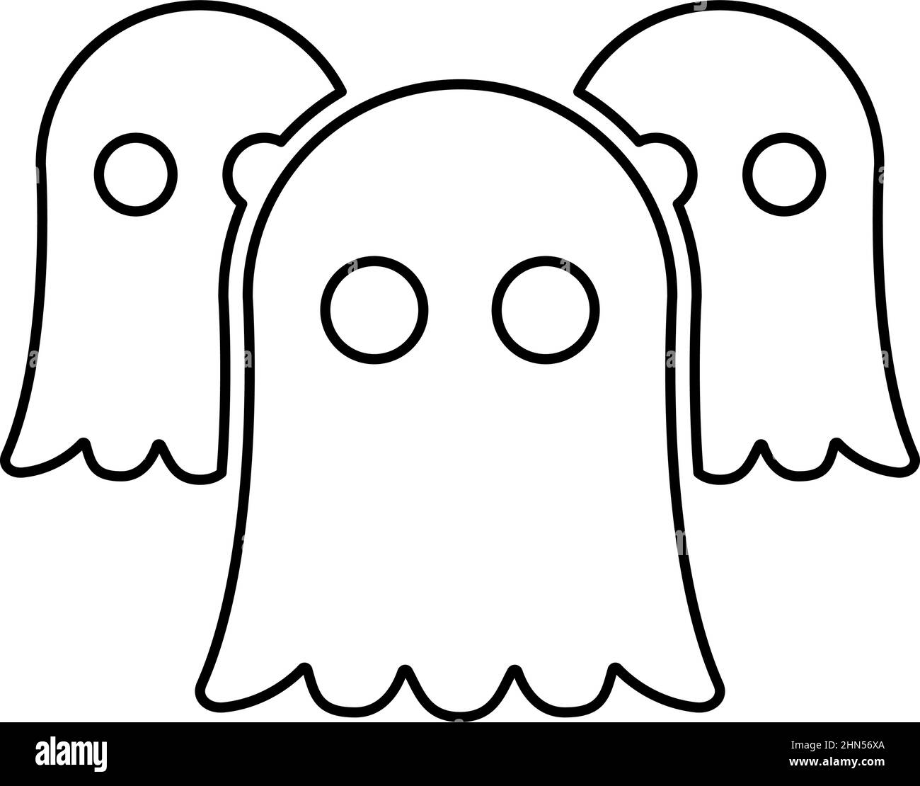 Spectral outline Black and White Stock Photos & Images - Alamy
