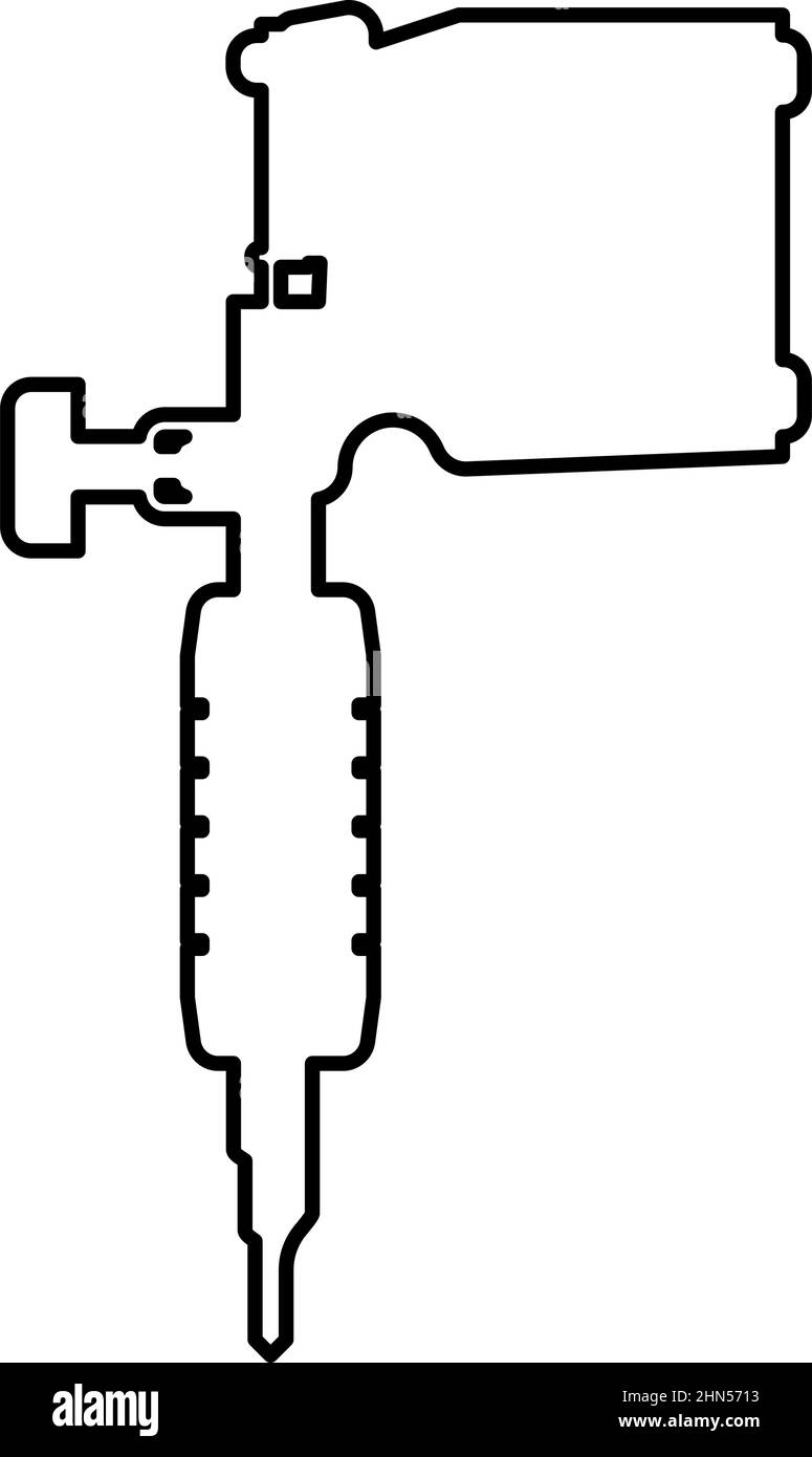 tattoos contour outline line icon black color vector illustration image ...