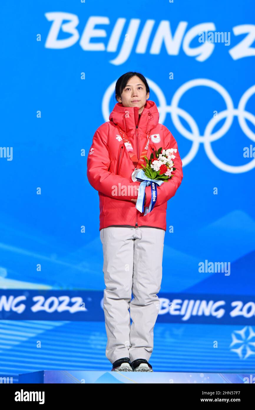Beijing, China. Credit: MATSUO. 14th Feb, 2022. Miho Takagi (JPN) Speed ...
