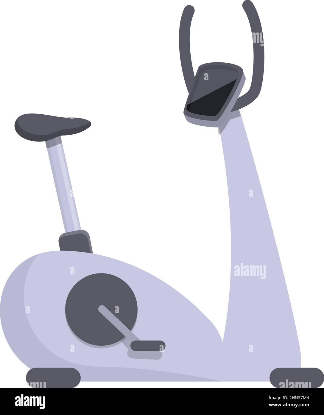 Exercise bike icon cartoon vector. Sport fitness. Workout fit Stock ...