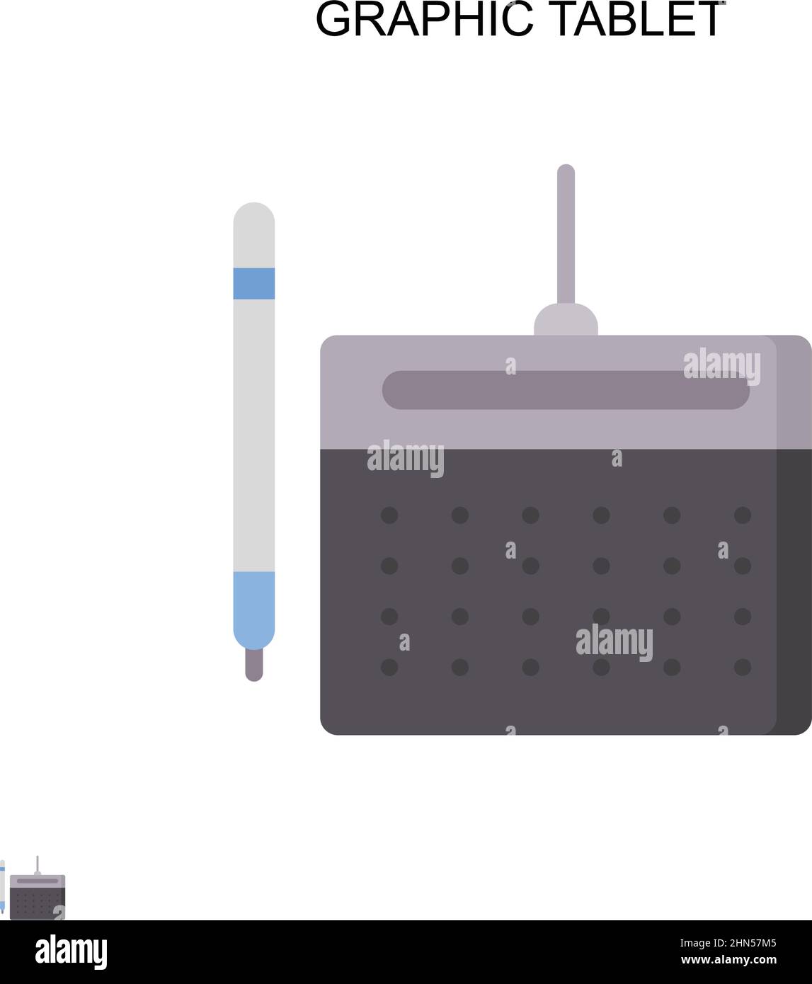 Designer using digital tablet Cut Out Stock Images & Pictures - Alamy