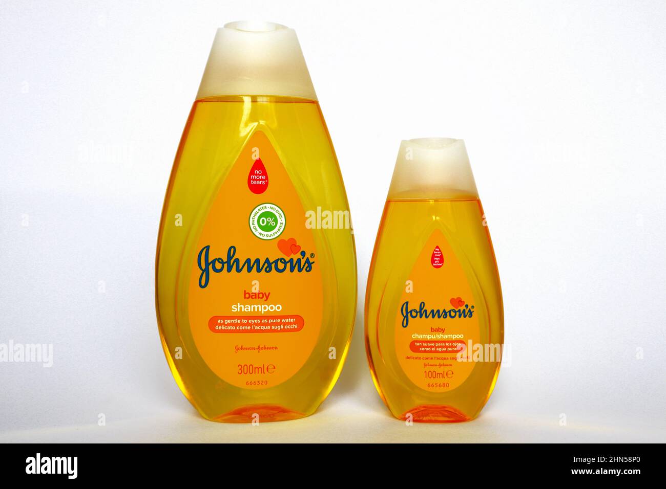 Johnson's baby Shampoo no more tears Stock Photo - Alamy