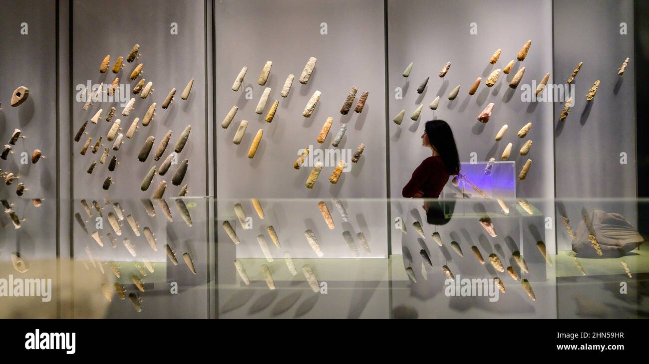 The British Museum London, UK. 14 February 2022. The World of ...