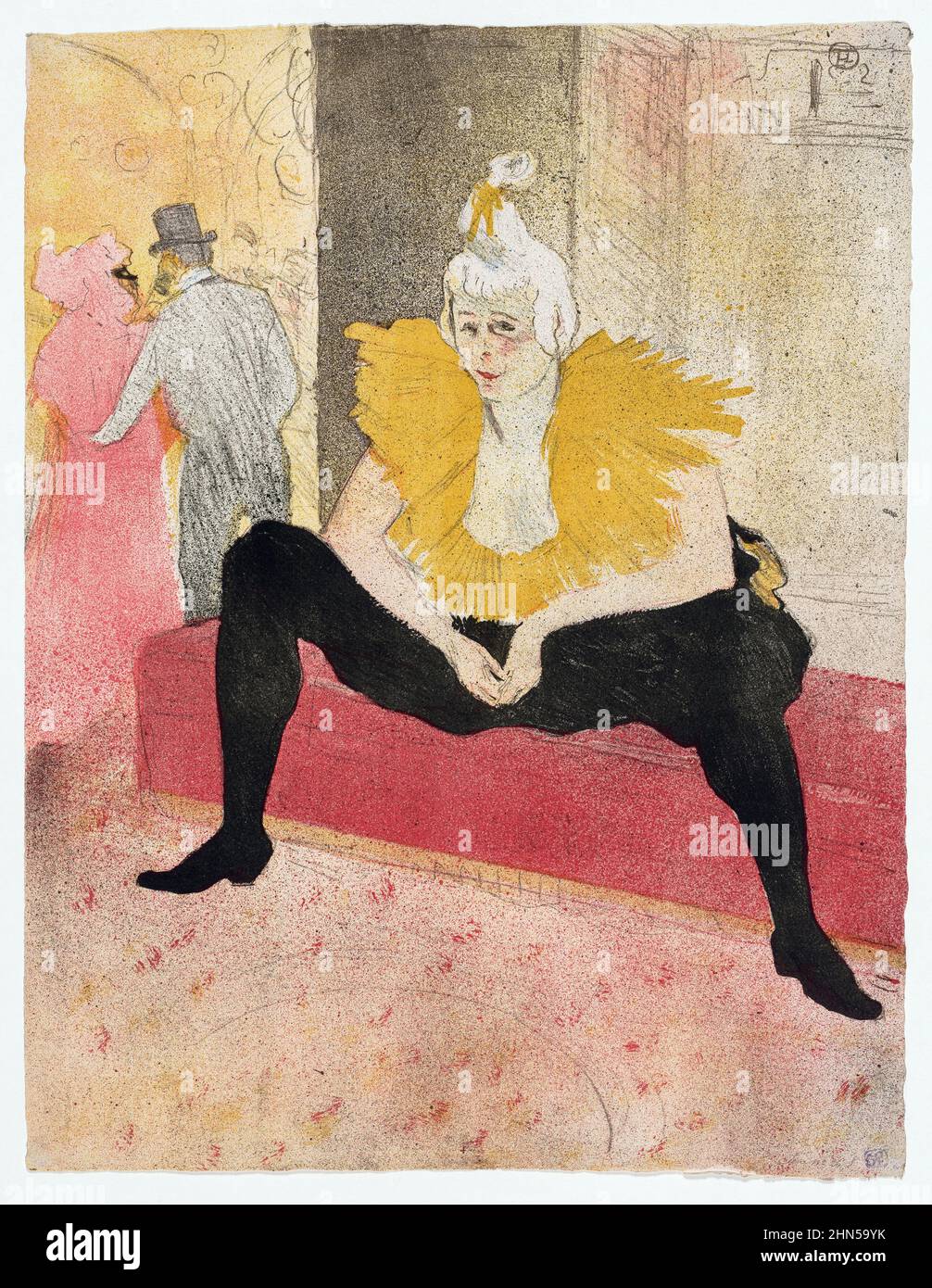 Vintage Clown Illustration