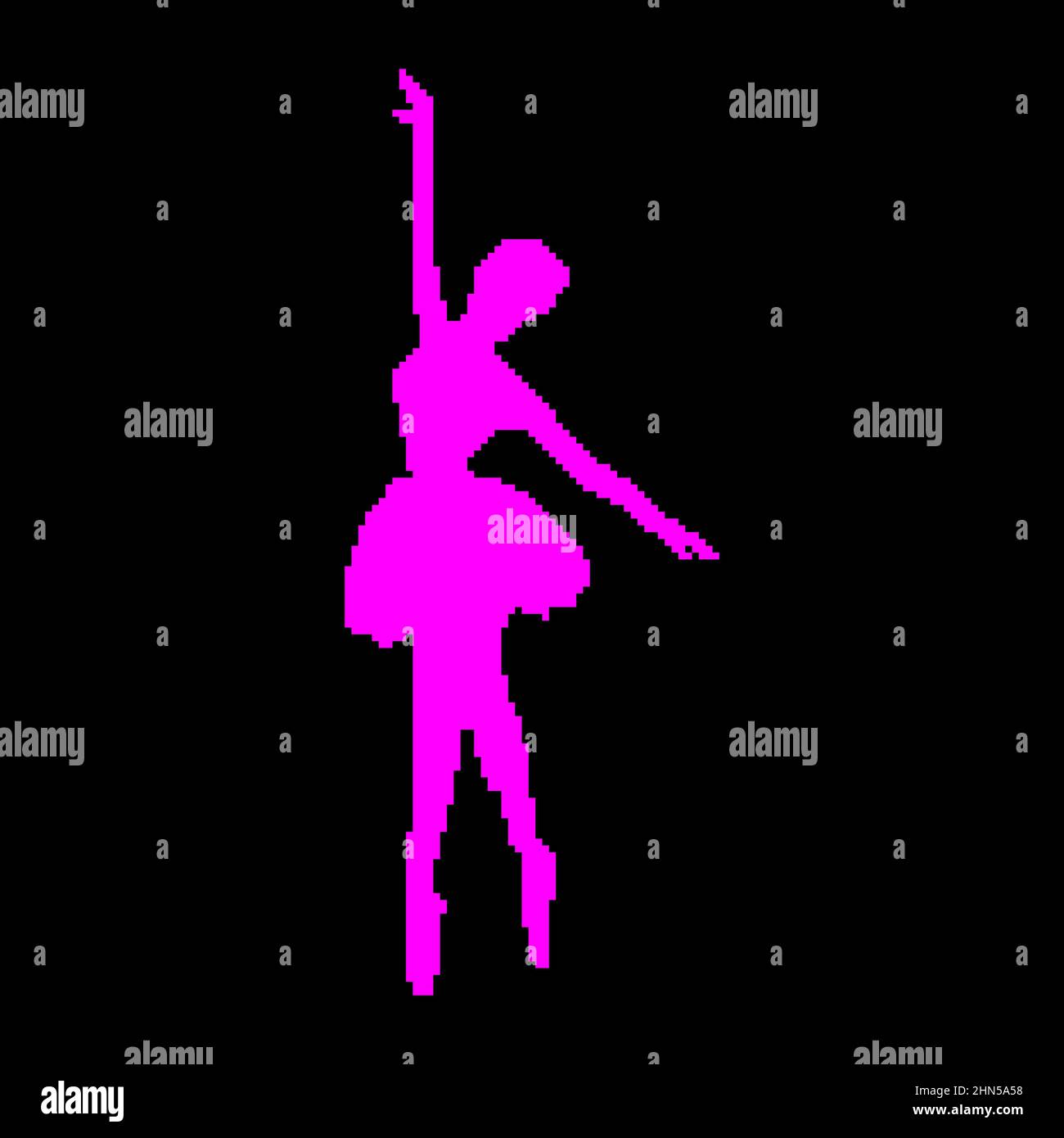 One woman ballerina ballet dancer dancing on white background Stock ...