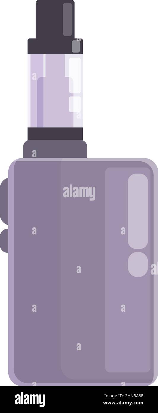Electric vaper icon cartoon vector. Cigarette vape. Electronic ...
