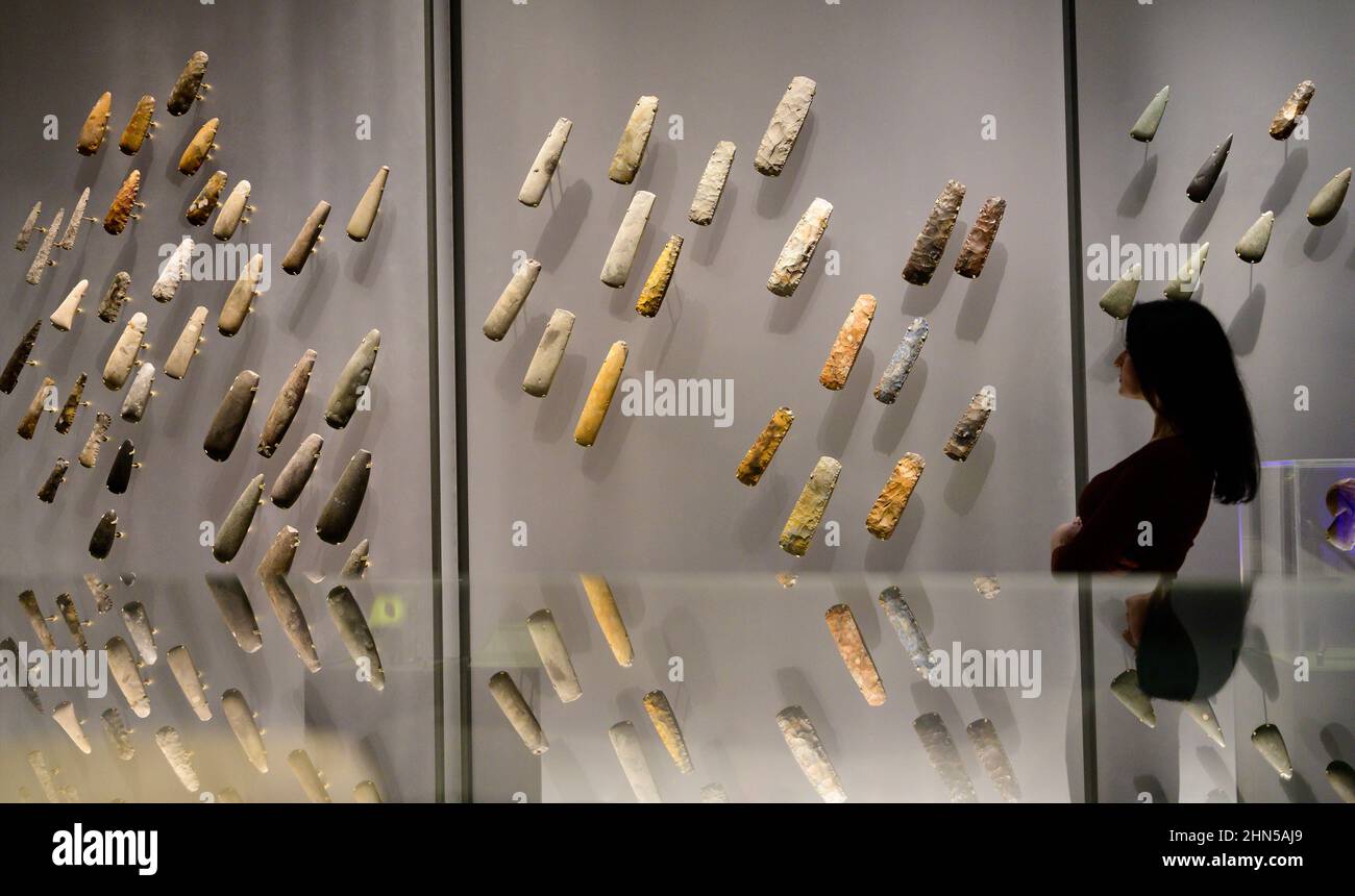 Prehistoric tools hi-res stock photography and images - Alamy
