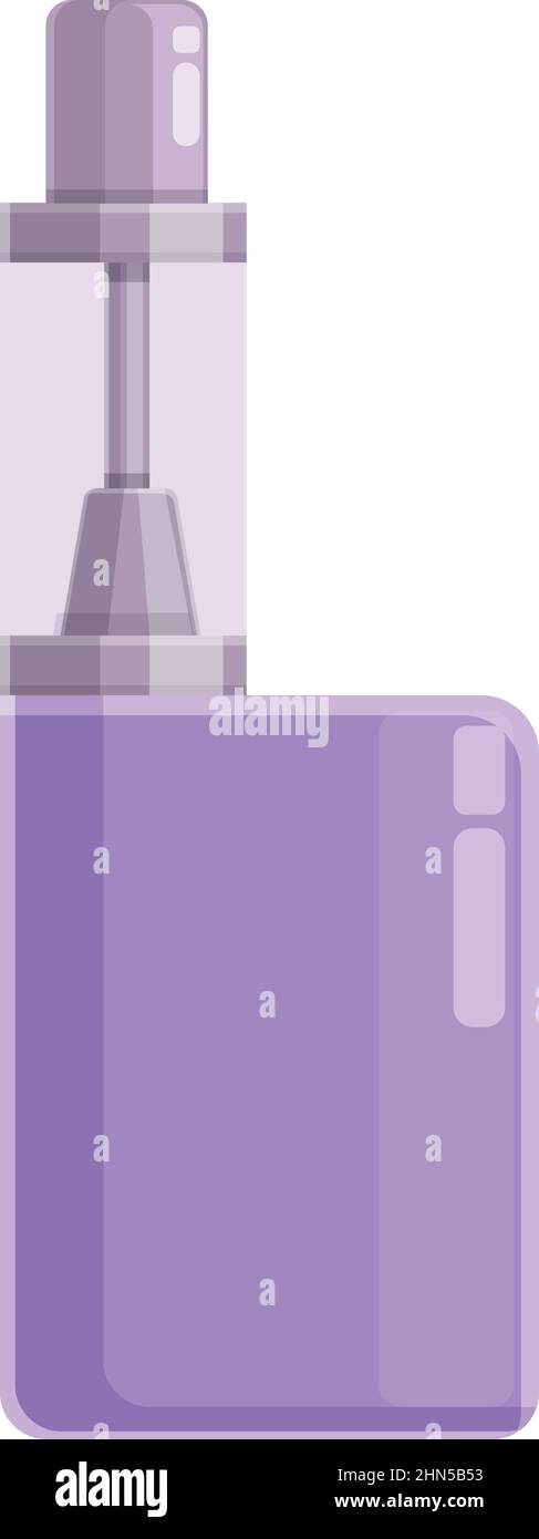 Vape icon cartoon vector. Electronic cigarette. Coil vaper Stock Vector ...