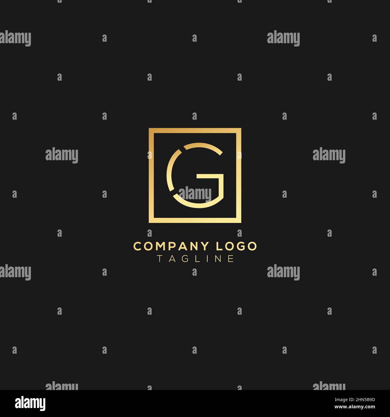 Abstract premium linear letter G logo icon design modern minimal style ...