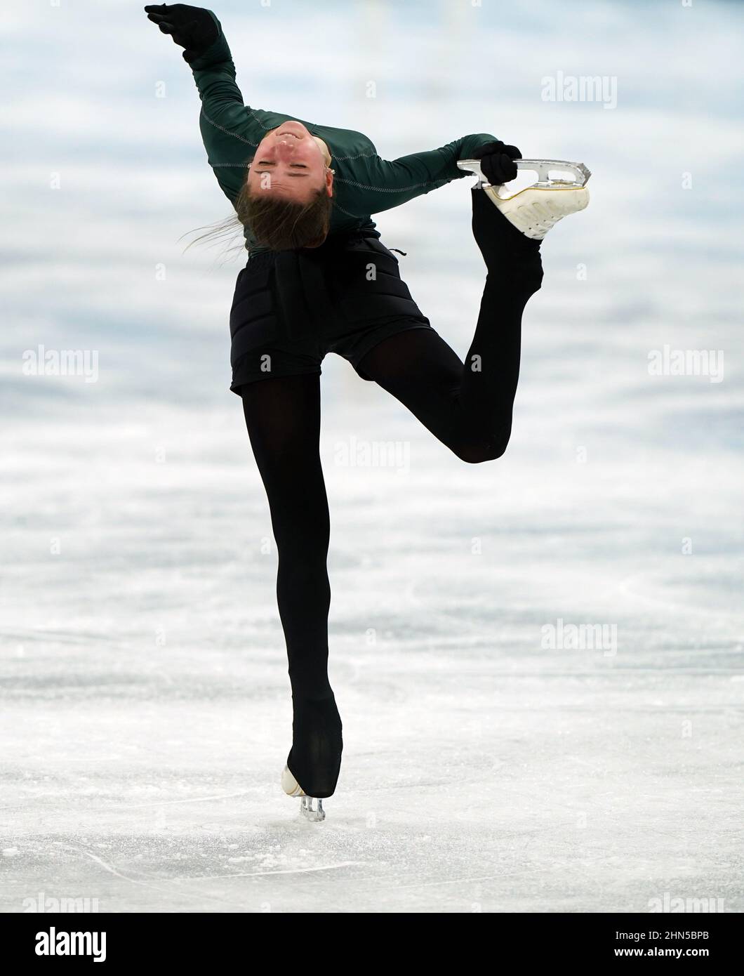 Russian Olympic Committee's Kamila Valieva during the Figure Skating ...