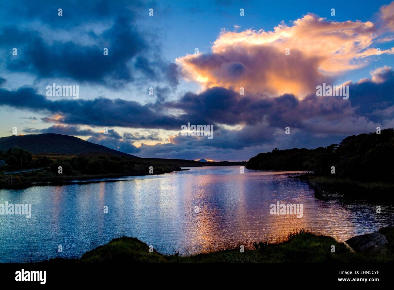 Pines island of derryclare lake hi-res stock photography and images - Alamy
