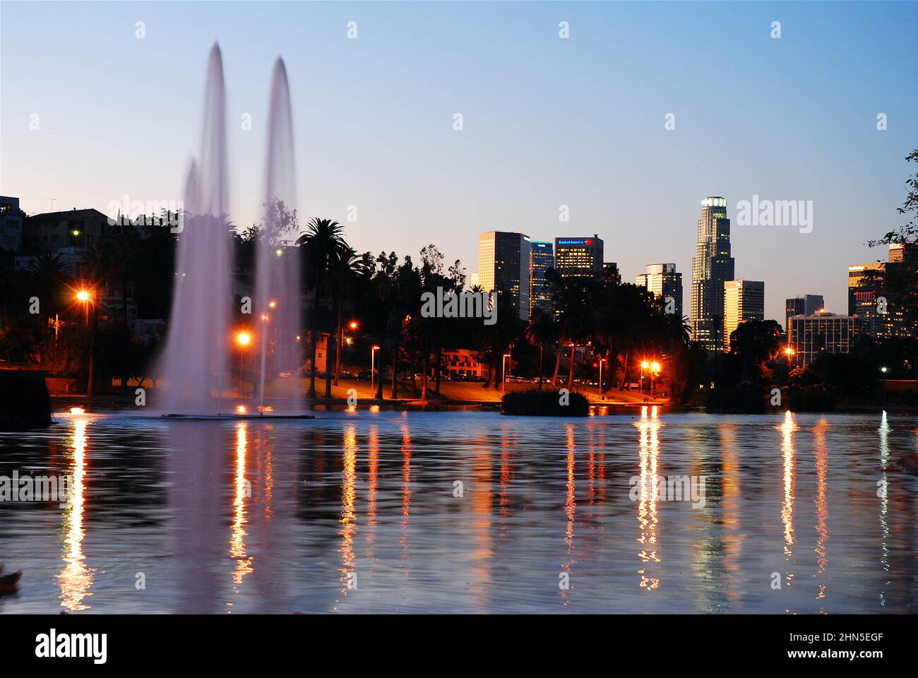Los angeles from echo hi-res stock photography and images - Alamy