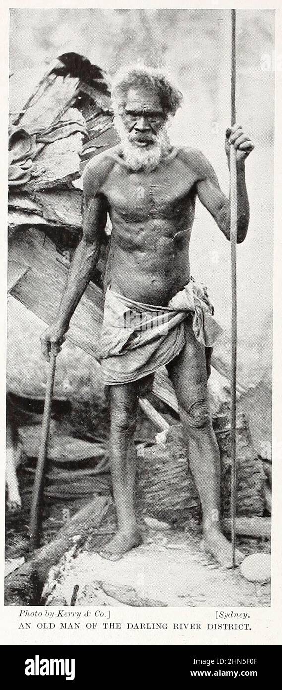 Aboriginal australian old man hi-res stock photography and images - Alamy