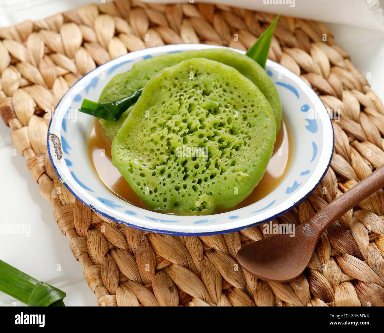 Serabi or Surabi Indonesian Traditional Pancake form Javanese Indonesia ...