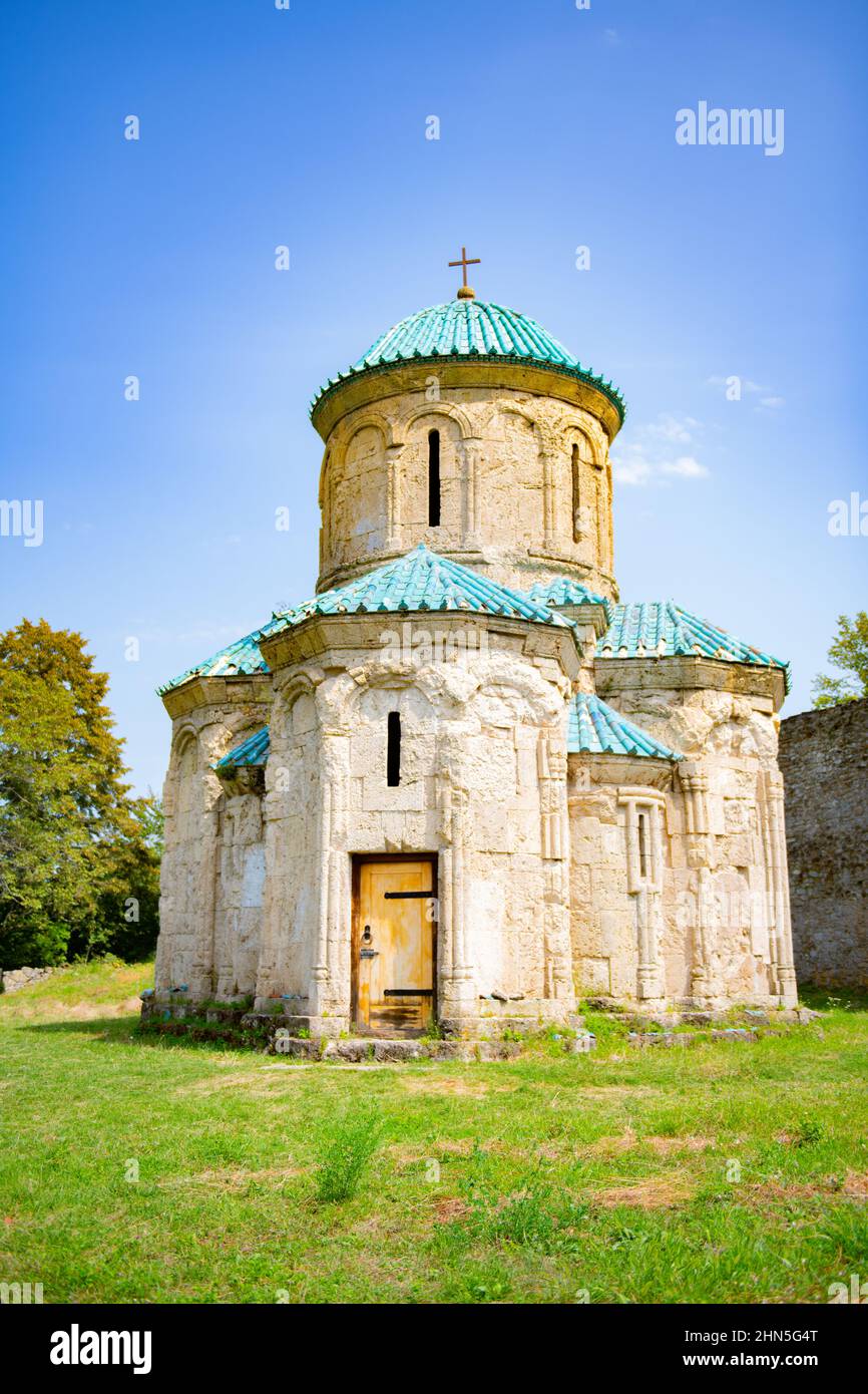 small Orthodox church in Kvetera in Georgia Stock Photo - Alamy