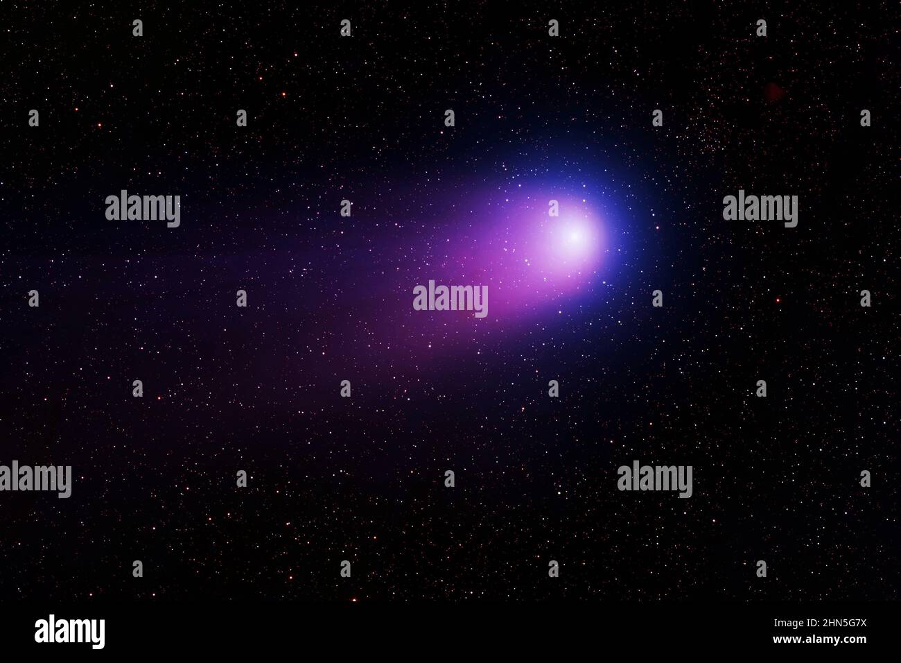 Comet silhouette hi-res stock photography and images - Alamy