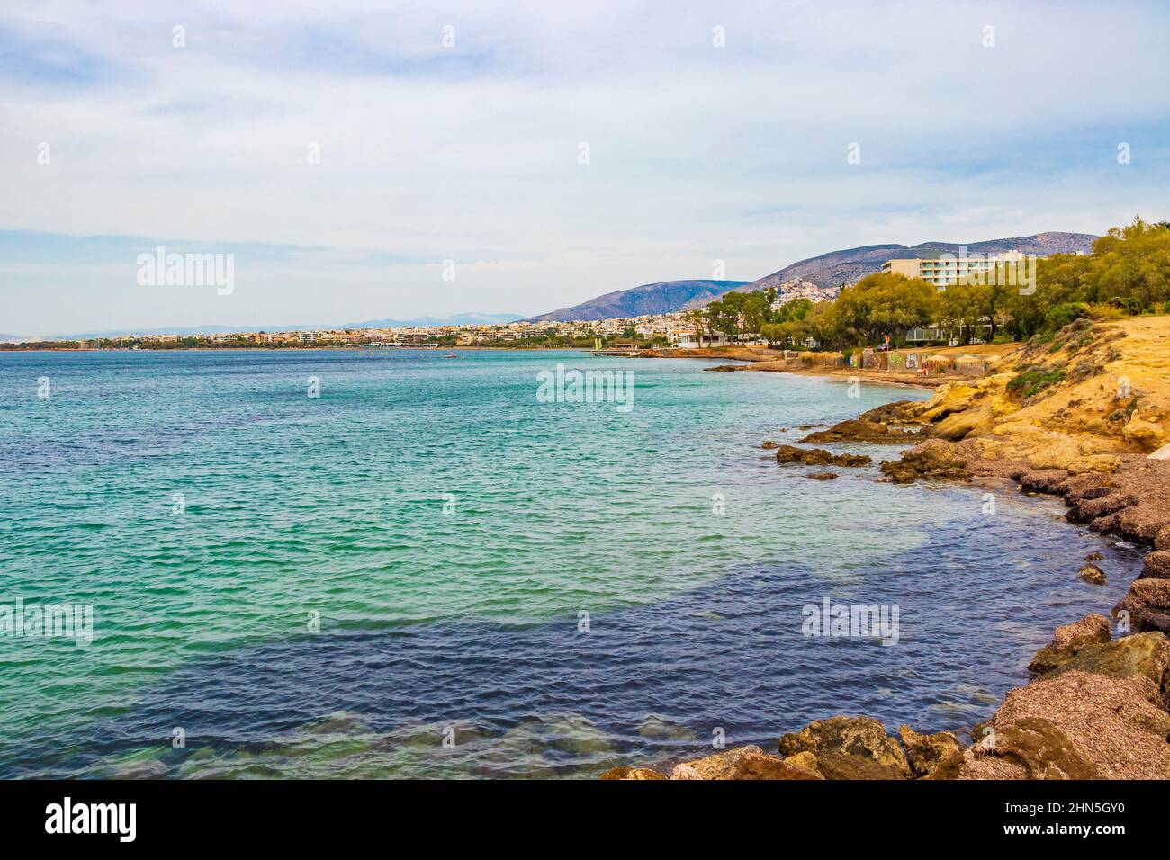 Voula beach athens hi-res stock photography and images - Alamy