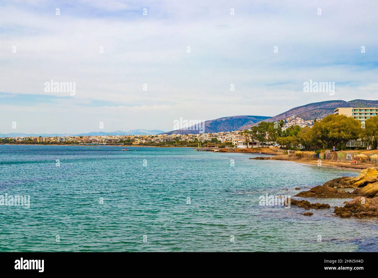 Voula beach athens hi-res stock photography and images - Alamy