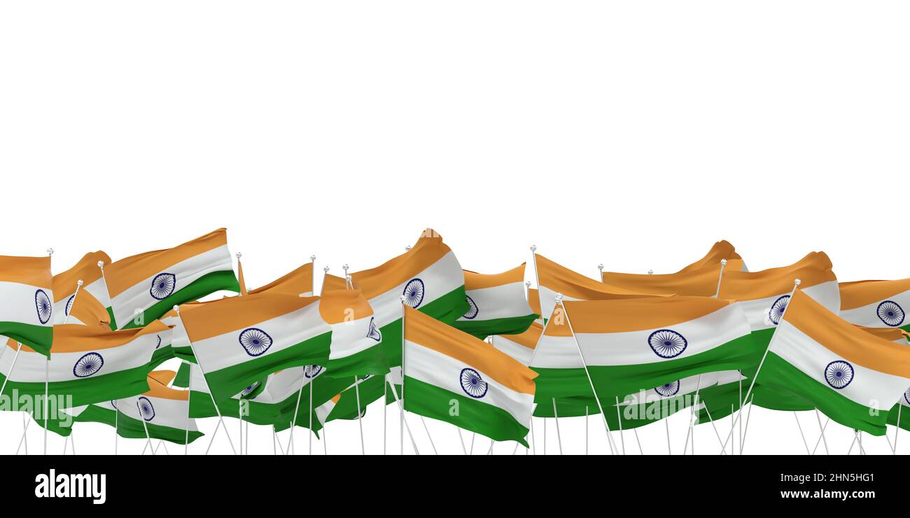 Indian regional flag Cut Out Stock Images & Pictures - Alamy