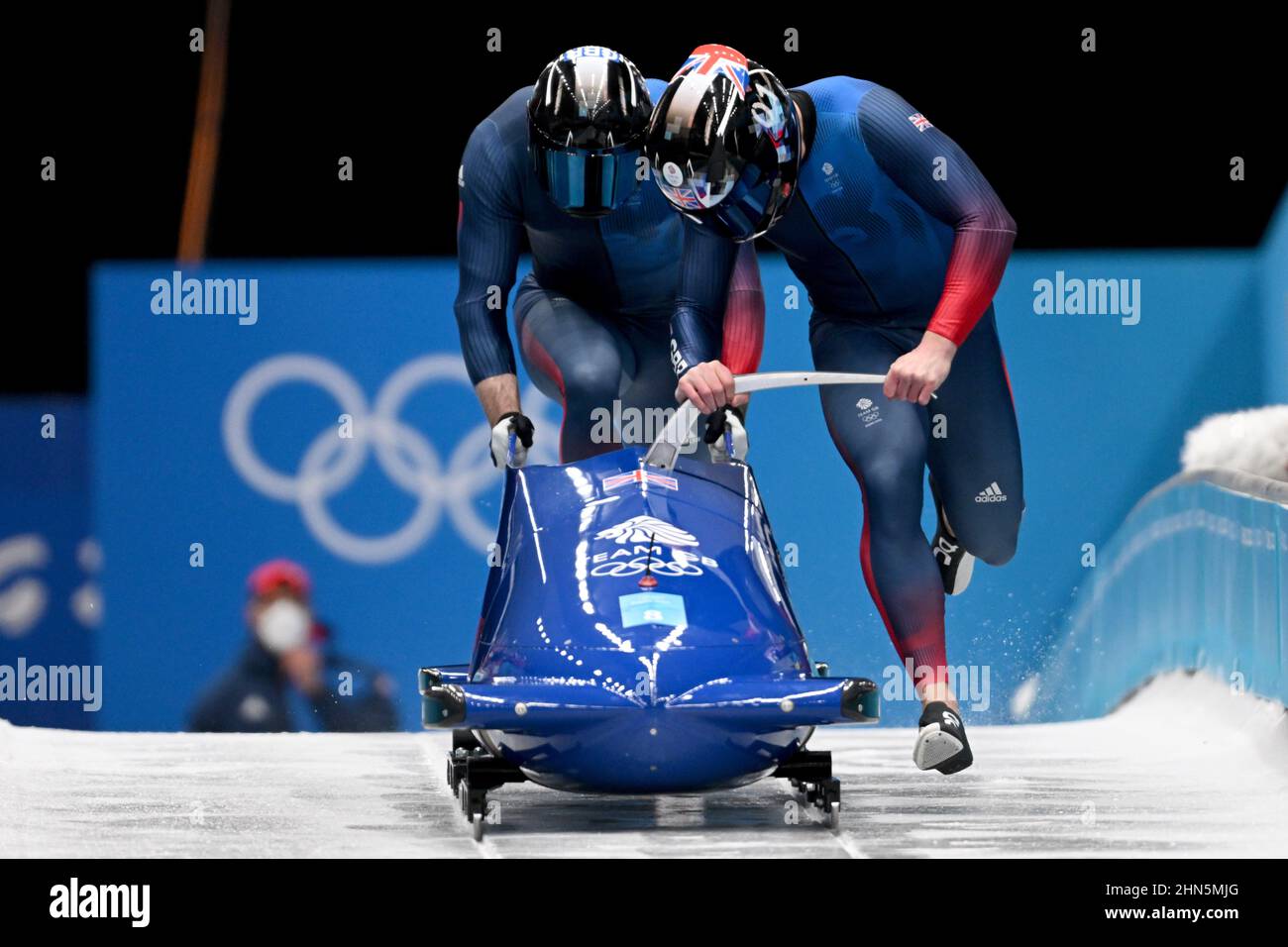 Great Britain's Brad Hall and Nick Gleeson during day nine of the ...