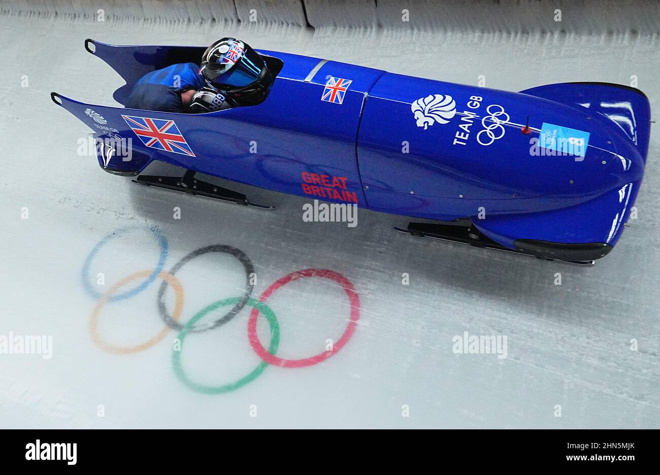 Great Britain's Brad Hall and Nick Gleeson during day nine of the ...