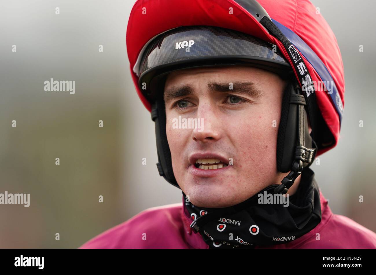 Jockey Callum Bewley at Catterick Bridge Racecourse. Picture date ...