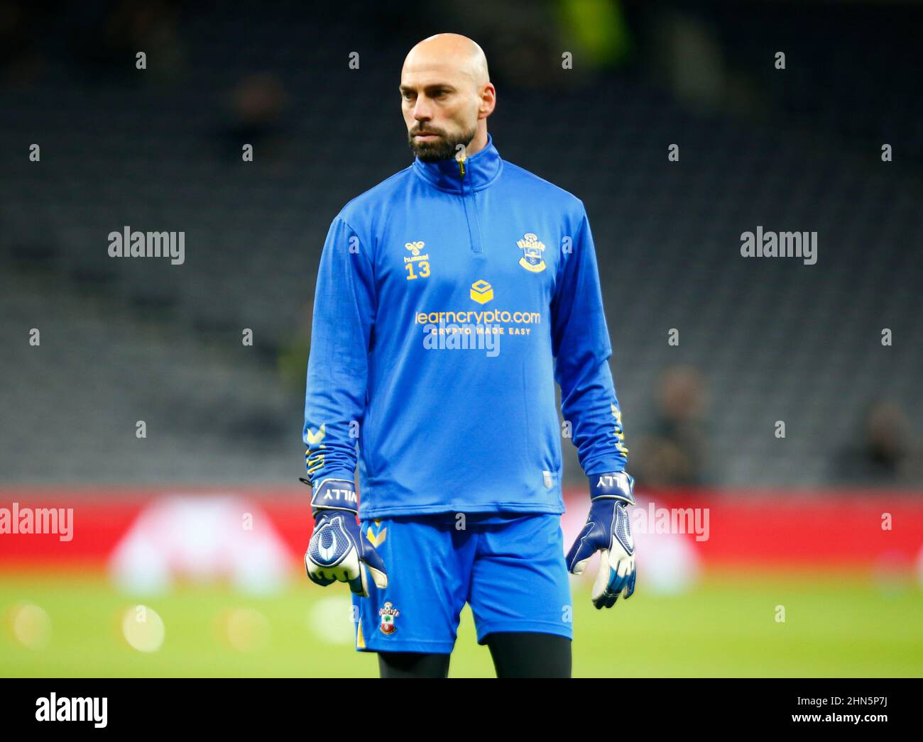 London, England - FEBRUARY 09: Southampton's Willy Caballero during the ...