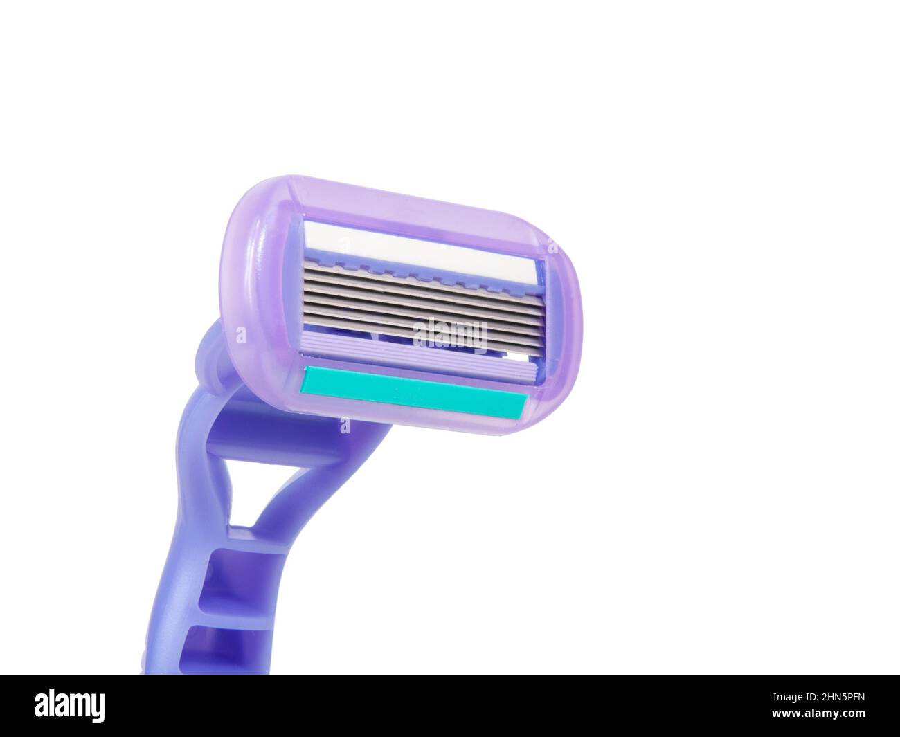 Lady razor for shaving isolated on the white background Stock Photo - Alamy