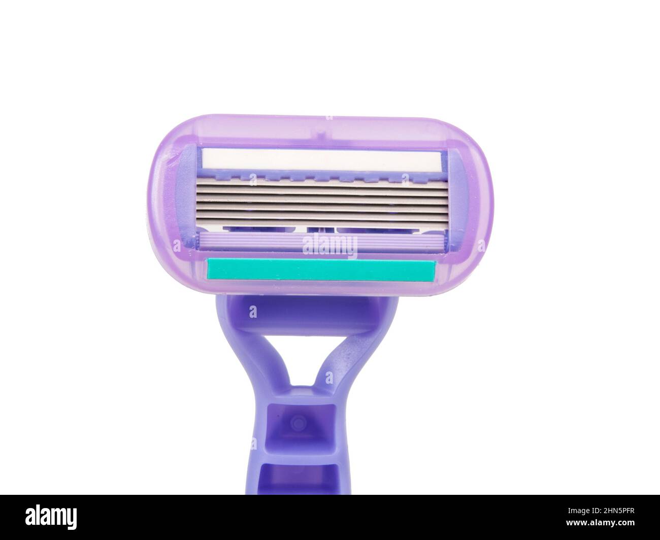 Lady razor for shaving isolated on the white background Stock Photo - Alamy