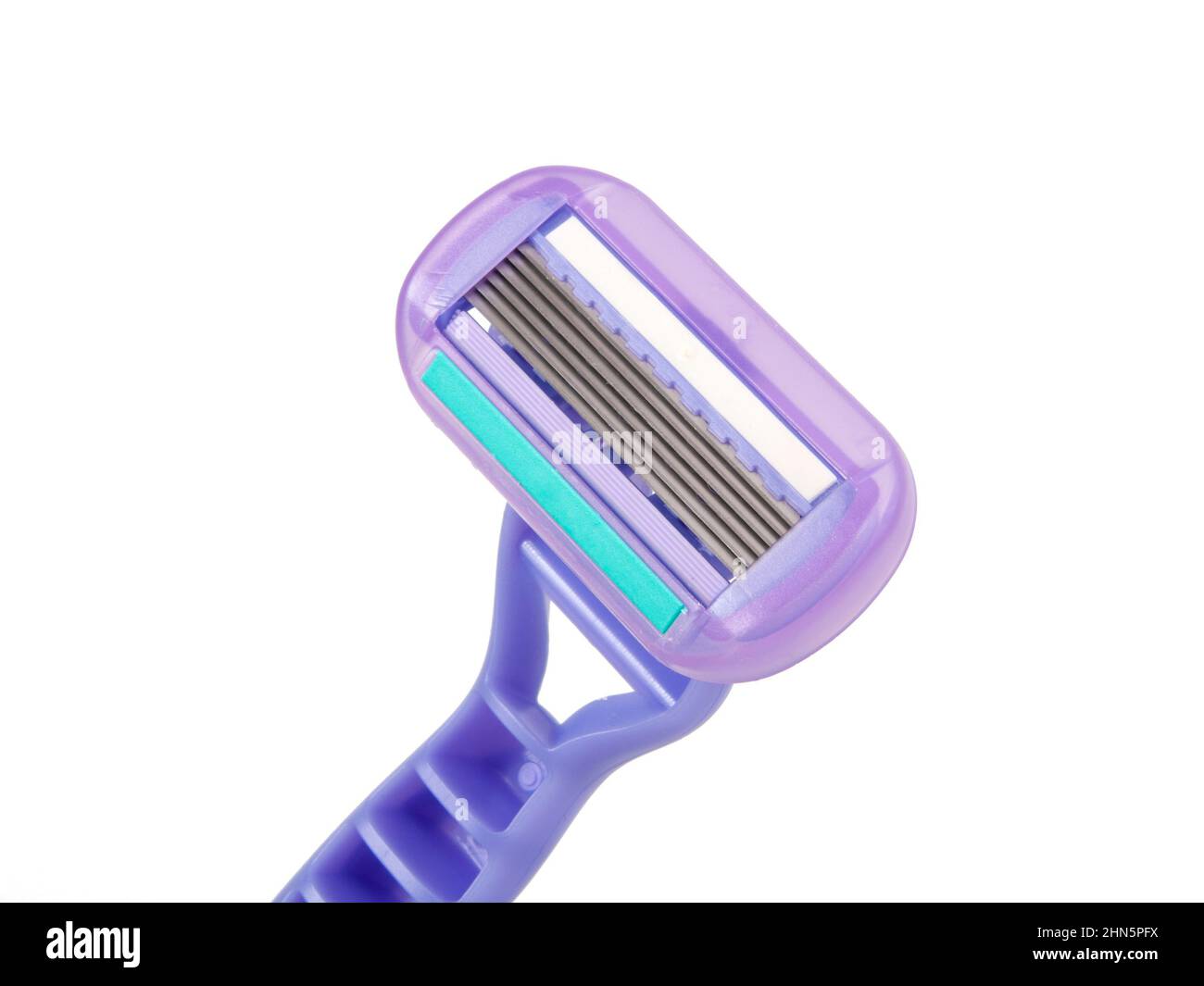 Lady razor for shaving isolated on the white background Stock Photo - Alamy