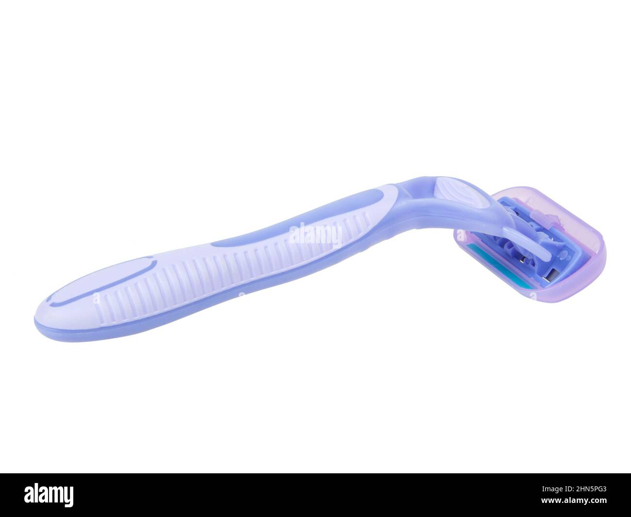 Lady razor for shaving isolated on the white background Stock Photo - Alamy