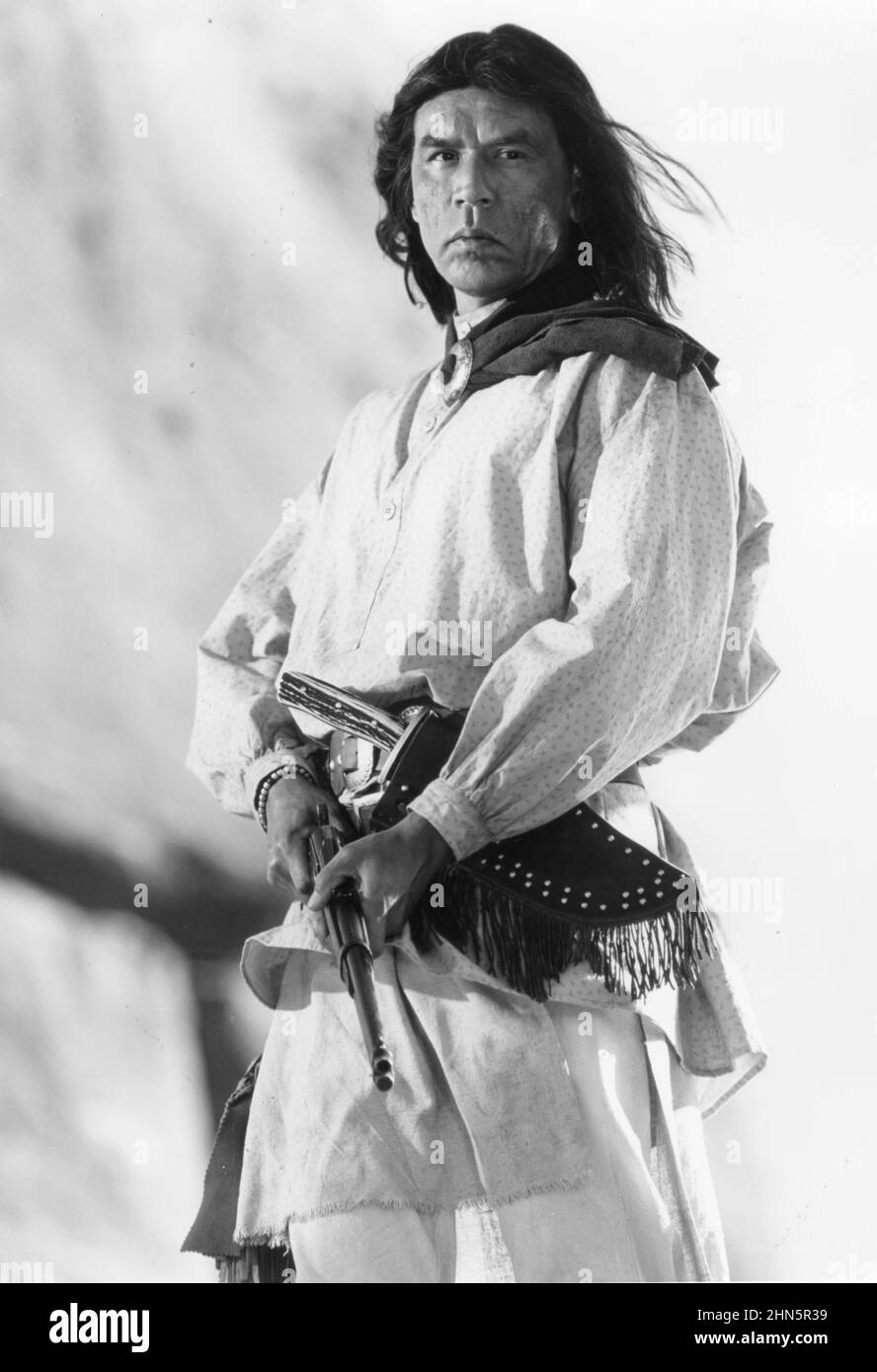 Los Angeles.CA.USA. Wes Studi (as Geronimo) in (C) Columbia Pictures ...