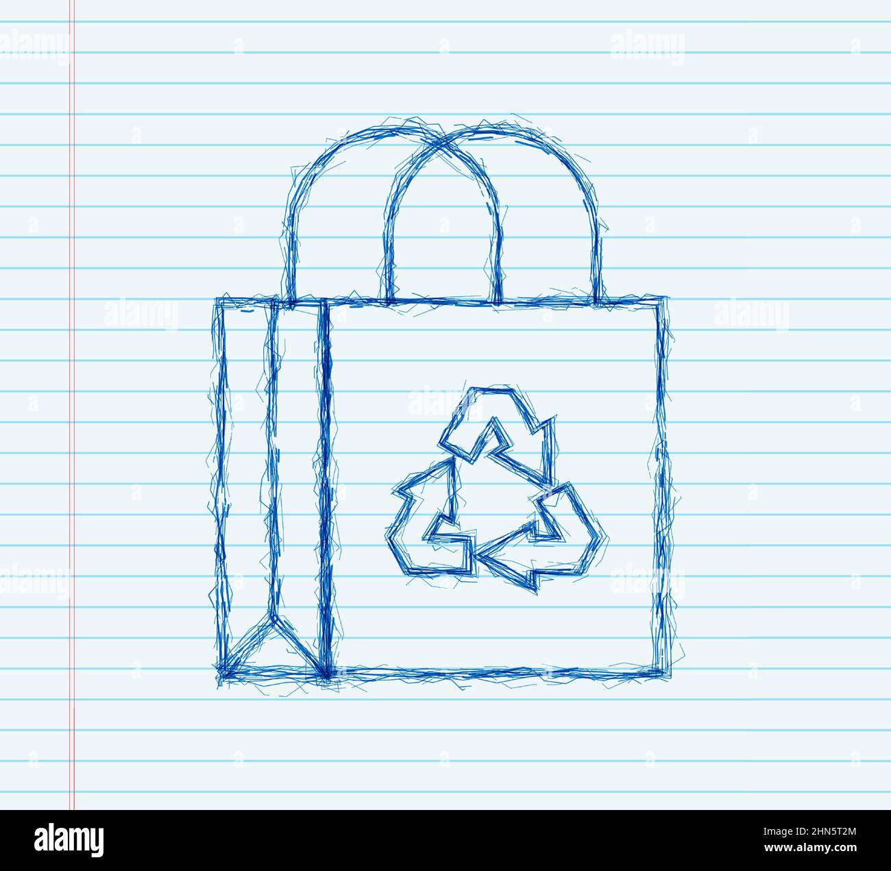 Say no to plastic bags poster. The campaign to reduce the use of ...