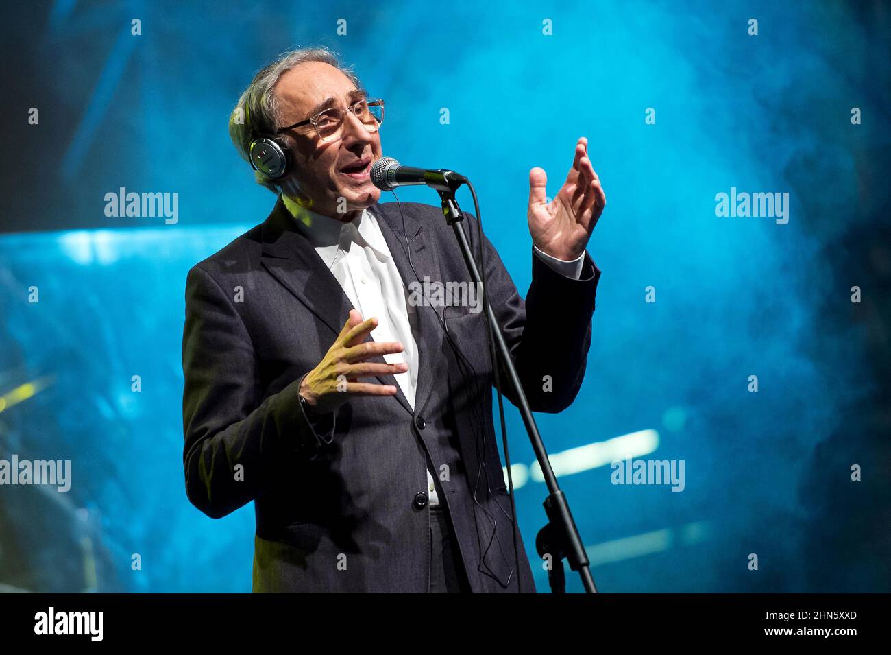 Italy, Turin, may 23, 2012 : Franco Battiato in concert. Today, may 18 ...