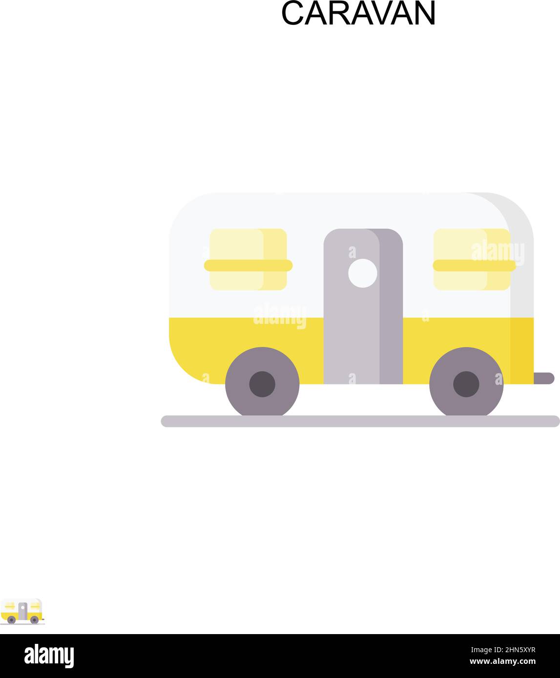 Campervan icon Stock Vector Images - Alamy