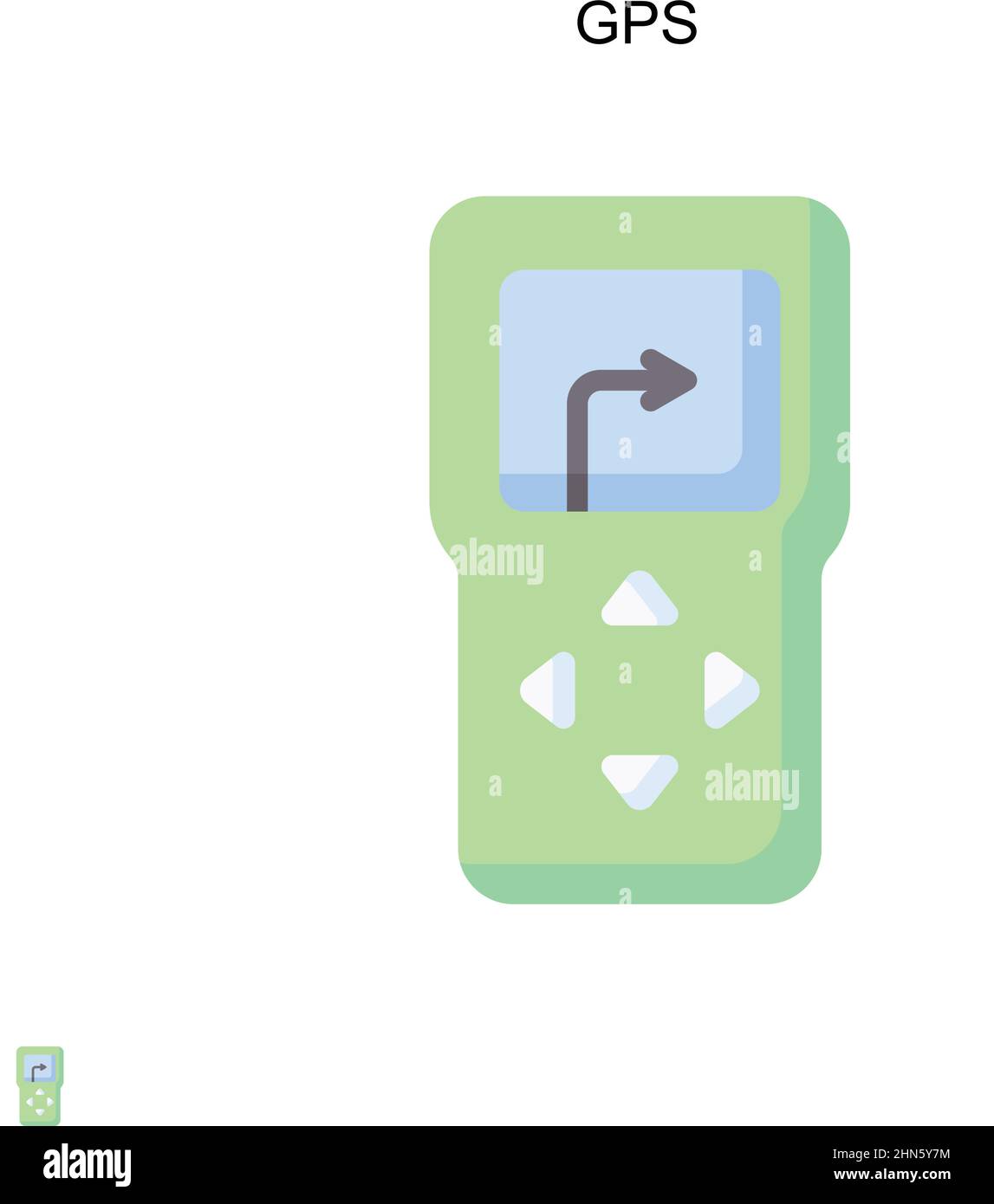 Gps tracking map Stock Vector Images - Alamy