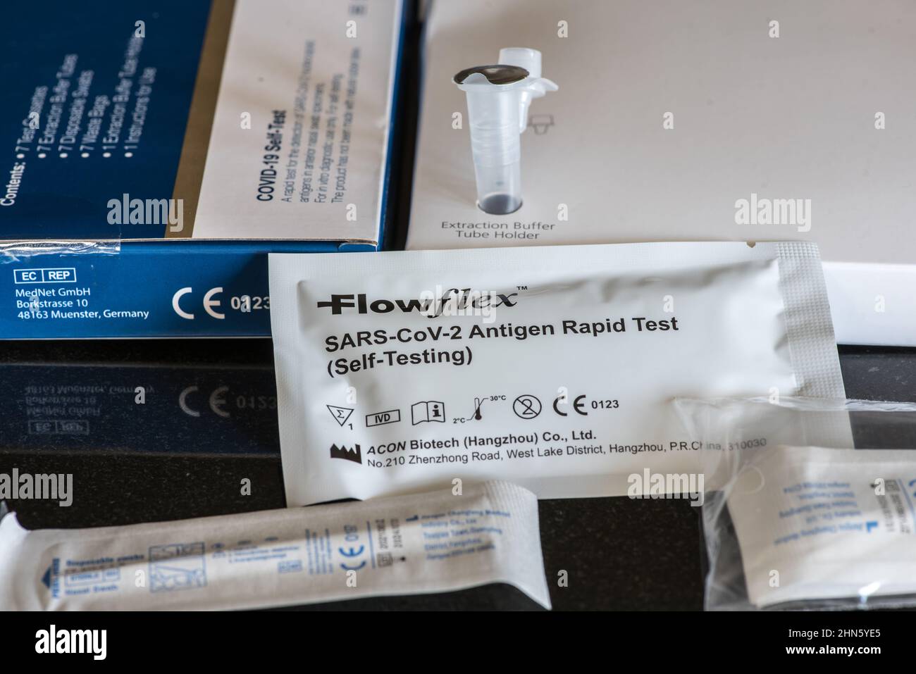 Sars-Cov-2 Antigen Test Kit for a rapid lateral flow test if you ...