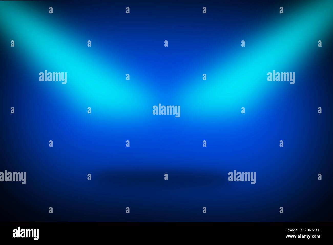 stage with shadow and blue background HD Stock Photo - Alamy