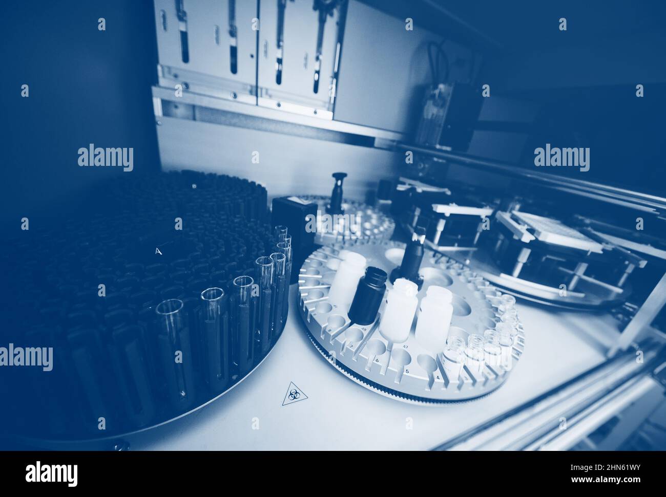 Medical equipment and apparatus for biochemistry in a modern laboratory ...