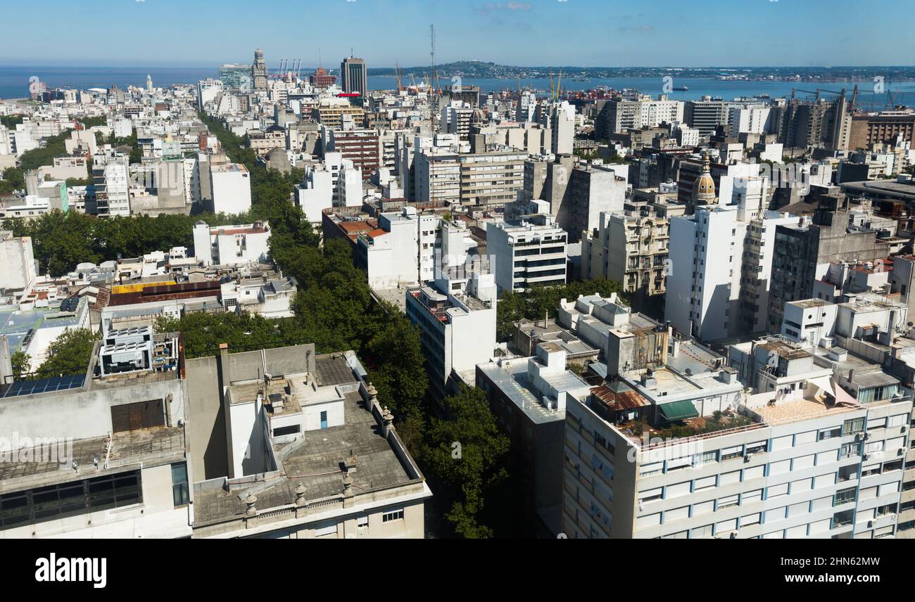 View of Montevideo, capital of Uruguay Stock Photo - Alamy