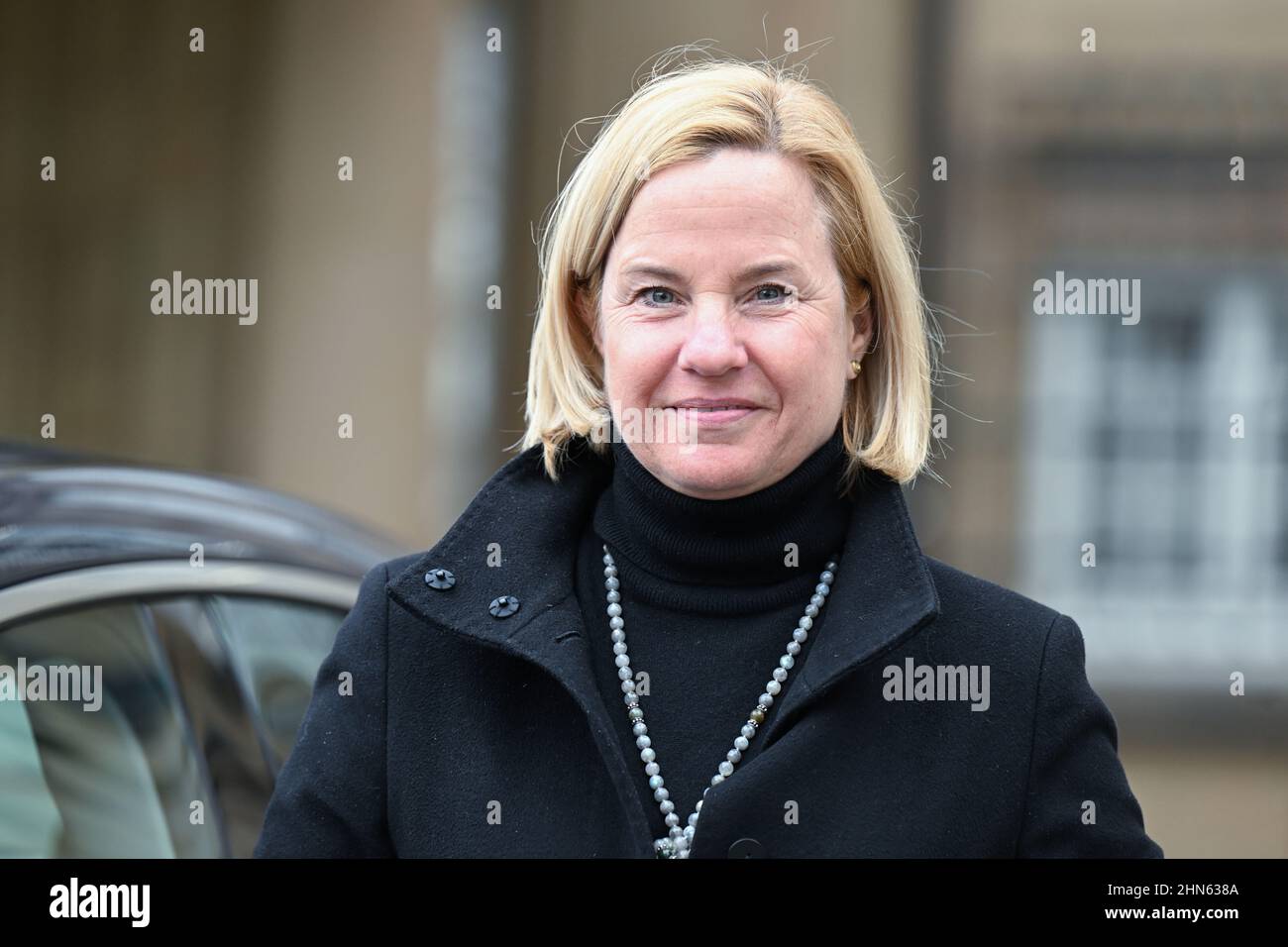 Stuttgart, Germany. 14th Feb, 2022. Britta Seeger, member of the Board ...