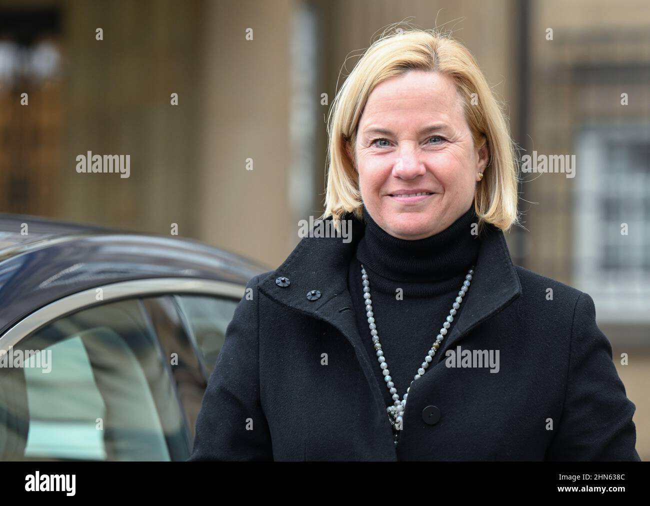 Stuttgart, Germany. 14th Feb, 2022. Britta Seeger, member of the Board ...
