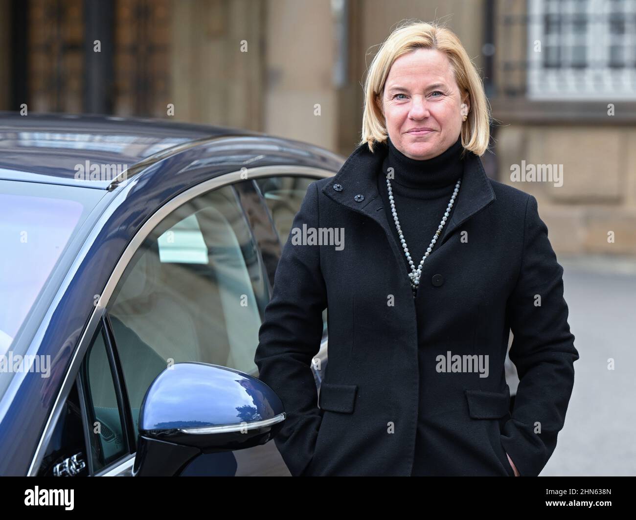Stuttgart, Germany. 14th Feb, 2022. Britta Seeger, member of the Board ...