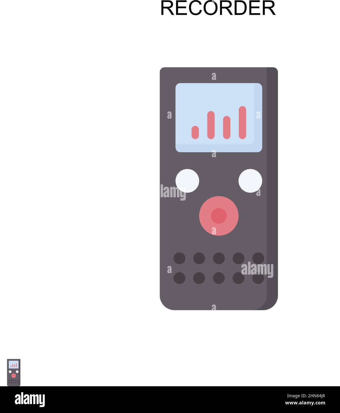 Recorder player Stock Vector Images - Alamy